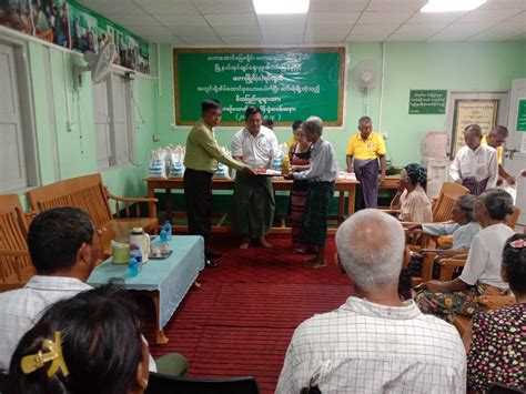 မဟာအောင်မြေမြို့နယ်၌ သက်ကြီးဘိုး၊ဘွားများအား လစဉ်အခြေခံစားသောက် ကုန