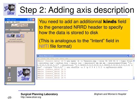 Ppt Converting Dti Data Into Nrrd File Format Powerpoint Presentation