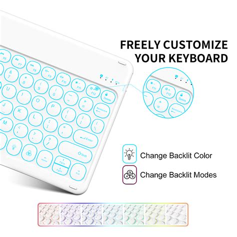 Kenke Ipad 102 Inch 9th 8th 7th Generation Keyboard Case 7 Colors