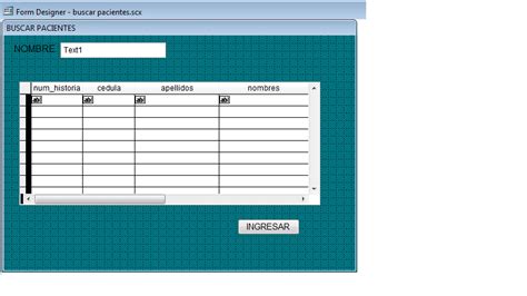 Foxpro Visual Foxpro Cargar Nombres De Una Grid A Un Text Buscar