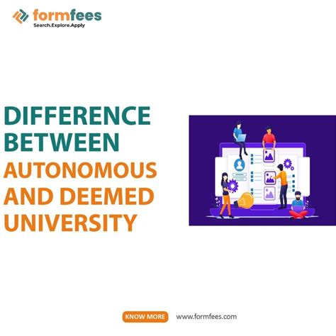 Difference Between Autonomous And Deemed University Formfees