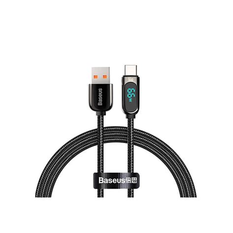 Baseus Display Fast Charging Data Cable Price In Bangladesh