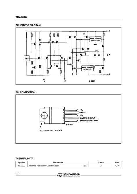 Tda 2040 40w Amp My Wiring Diagram