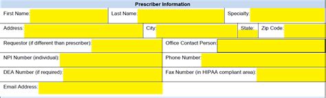 Free Molina Healthcare Prior Prescription Rx Authorization Form Pdf