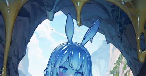 Slime Bunny Slime Girl Taxevader7227のイラスト Pixiv
