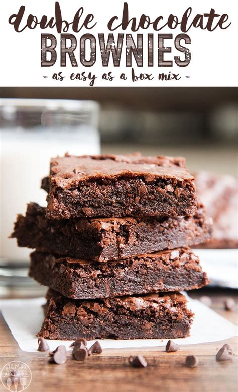 Double Chocolate Brownies Like Mother Like Daughter Recipe In 2024