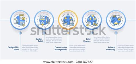 2d Construction Cost Vector Infographics Template Stock Vector Royalty Free 2381567527