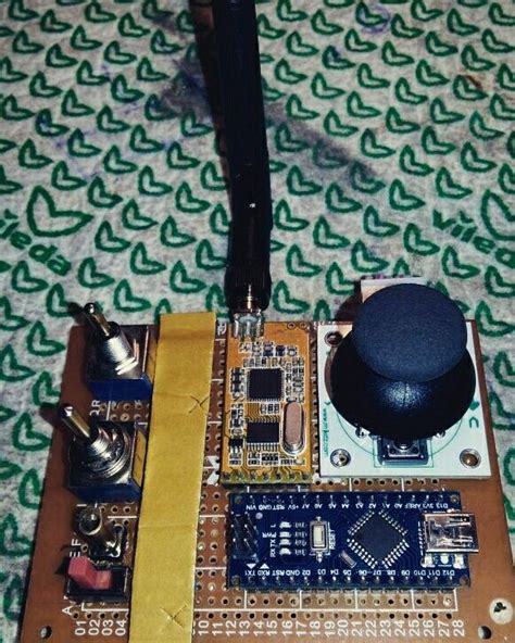 arduino quadcopter joystick eletrônica