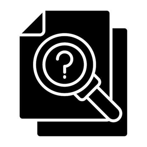 Ícone De Consulta Vetor Premium