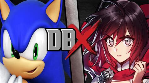 Sonic Vs Ruby Rose Dbx Fanon Wikia Fandom