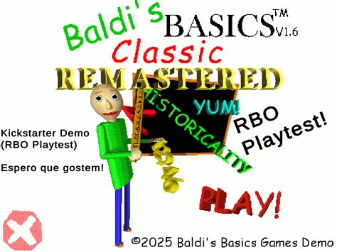 Version 16 Baldis Basics Games Demo Wiki Fandom