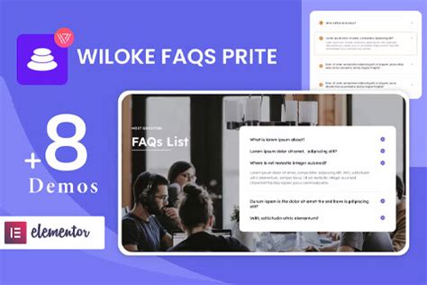CodeCanyon Wiloke FAQs Prite v1 0 18 40034714 аддон часто