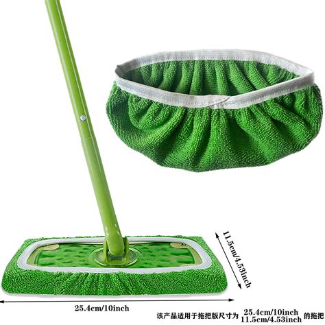 Flat Mop Cloth Absorbent Replacement Cloth Cover Household Dry And Wet Use Sponge Mops For Floor