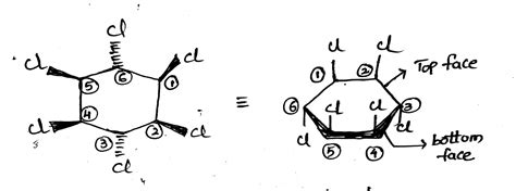 Solved Cis Trans Isomerism In Cycloalkanes 1 2 3 4 5 6 Hexachlorocyclohexane Shows Cis