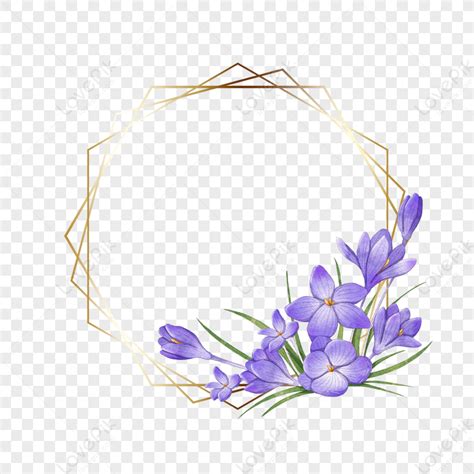 번 홍 화 수채 화훼 다각형 테두리 일러스트 꽃 일러스트잎 봄 수채화 틀꽃가지푸른 잎 Png 일러스트 무료 다운로드