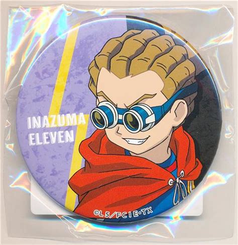 くじ引き堂 15周年記念 イナズマイレブン オンラインくじ D 3賞 75mm缶バッジ 鬼道有人 ｸｼﾞﾋﾞｷﾄﾞｳ15ｼ