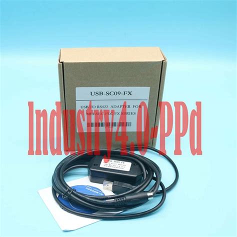 Plc Programming Usb Sc09 Fx Cable For Mitsubishi Melsec Usb To Rs422 Adapter Eur 36 94 Picclick Fr