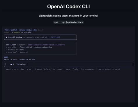 Openai Launches Lightweight Free Codex Cli Ai Coding Agent With