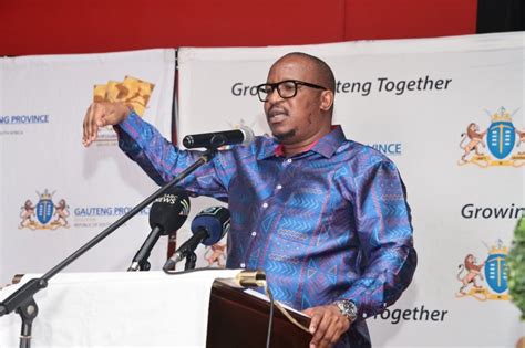 Gauteng Mec Matome Chiloane Addresses School Violence And Gangsterism In Sedibeng Central News