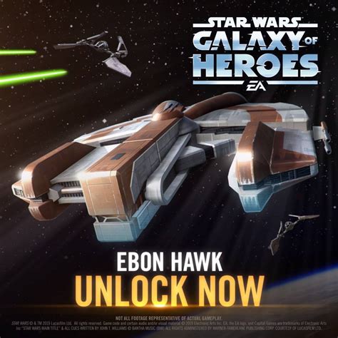 Star Wars Galaxy Of Heroes — Ebon Hawk Has Arrived Starting March