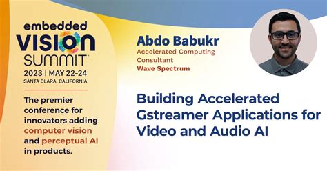 building accelerated gstreamer applications for video and audio ai