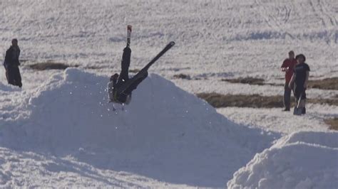 Guy Skiing In Thong Underwear Jukin Media Inc