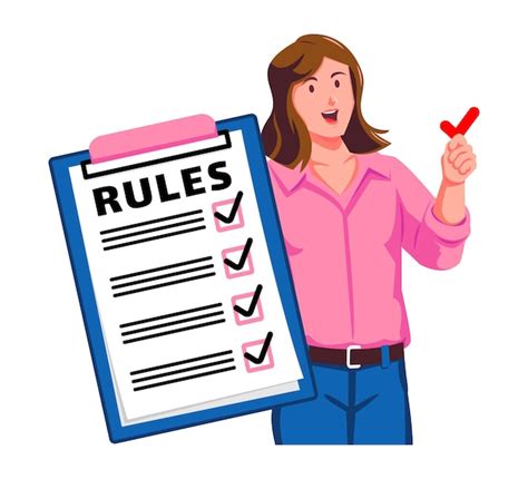 Premium Vector A Woman Holding Clipboard With Checklist