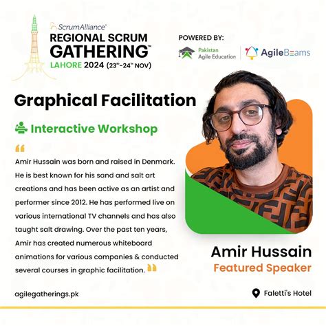 Agile 🌟 Featured Speakers Announcement Amir Hussain 🌟 Were Thrilled