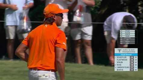Rickie Fowler Round 4 15th Hole Shot 3 2025 Fedex St Jude