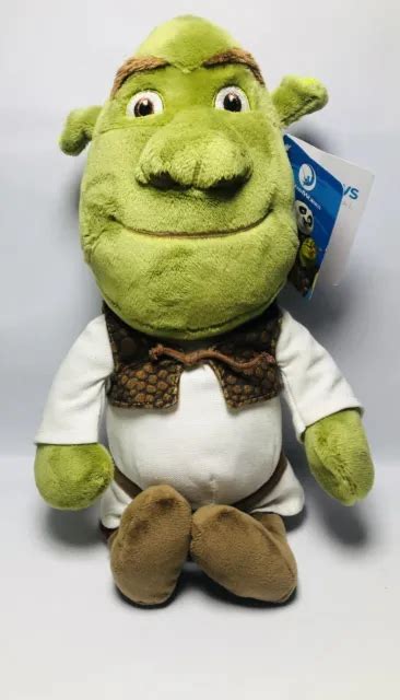 SHREK AND BABY Ogre Shreks Adventure Poshpaws Soft Toy Plush Bundle Dreamworks PicClick UK