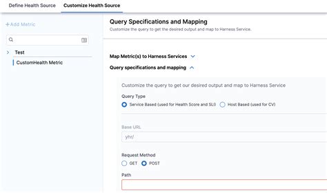 Configure Custom Health Sources Harness Developer Hub