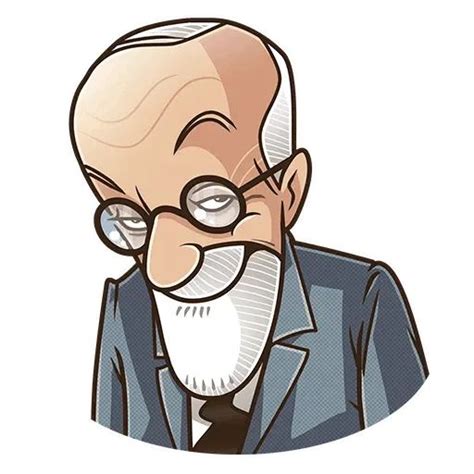 Набор стикеров для Telegram «Зигмунд Фрейд Sigmund Freud Freud Canvas