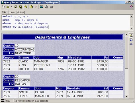 Query Reporter Allround Automations
