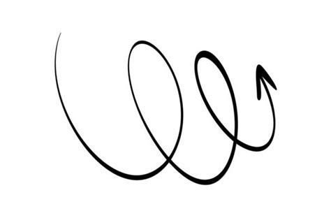 Wiggly Arrow Vector Art Icons And Graphics For Free Download