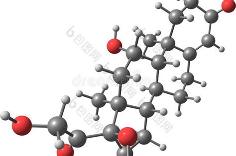 氢化可的松分子结构图片 包图网企业站