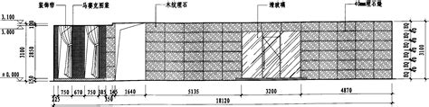 一层女士浴区C立面图 1 100 休闲娱乐空间设计施工