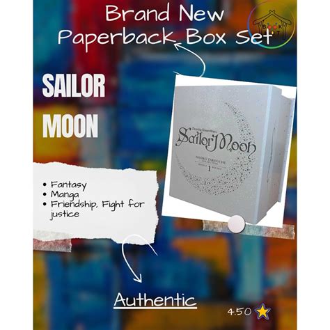 Sailor Moon Manga Box Set Shopee Philippines