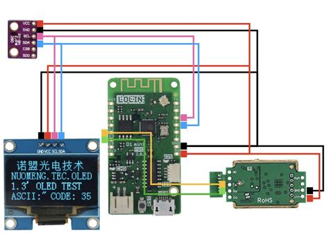 ESP8266 Sensing CO2 Temp RH Pressure Tim S Blah Blah Blah