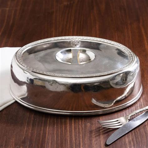 1926 Mark Hopkins Hotel San Francisco Silverplate Crested Food Cover