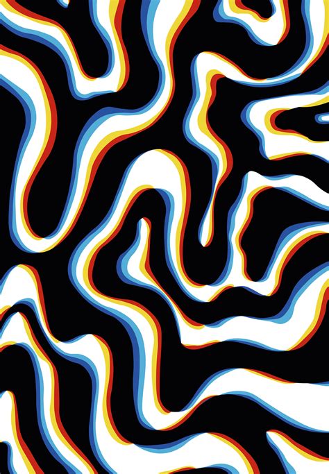 Abstract Art Glitch Effect Behance