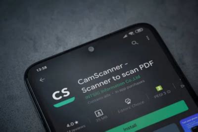 Convert Scanned Documents To PDF With CamScanner In Just A Few Steps