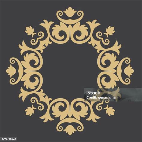골드 장식 프레임입니다 바로크 양식에 대한 스톡 벡터 아트 및 기타 이미지 바로크 양식 크리스마스 곡선 Istock