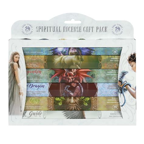 Spiritual Incense Stick T Set By Anne Stokes Cassies Ts And