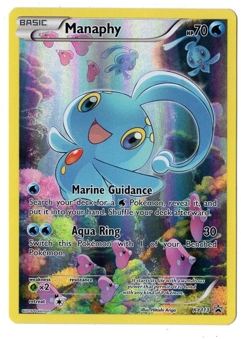 Manaphy Promo Xy113 Value 099 15998 Mavin