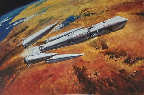 Картинка Ракета Восток - 45 фото