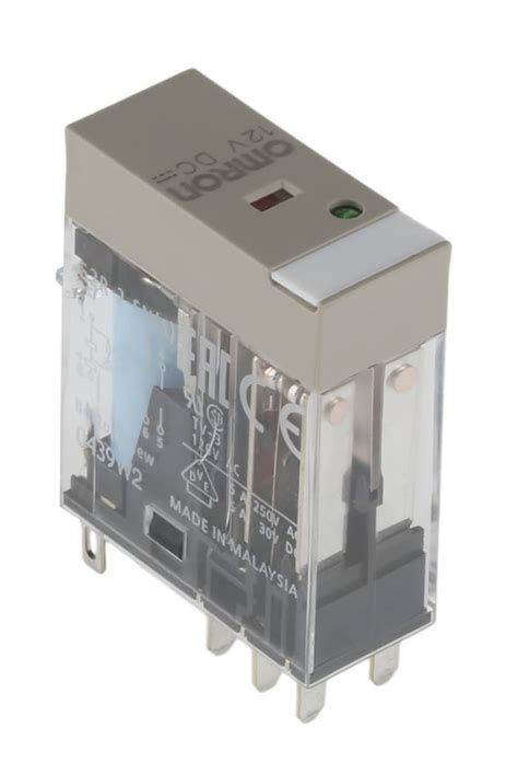 G2r 2 Sn 12dcs Omron Omron Plug In Power Relay 12v Dc Coil 5a