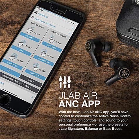 Jlab Epic Air Anc True Wireless Bluetooth 5 Earbuds Active Noise