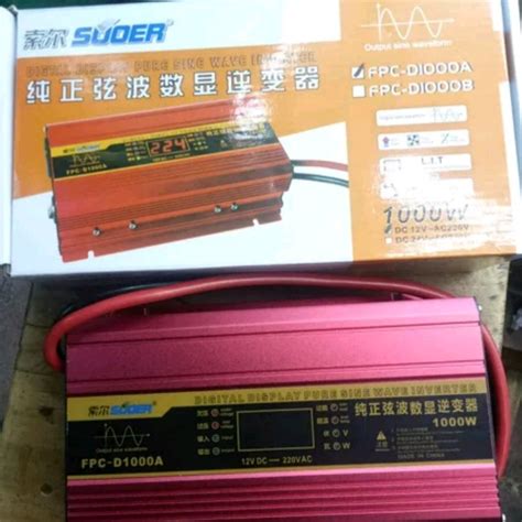 Jual Solar Inverter Pure Sine 12 Volt 1000 Watt Fpc D 1000a Suoer Power
