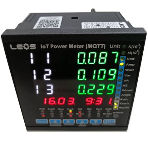 IoT Power Meter MQTT IPM320 LEOS METER SME INTER