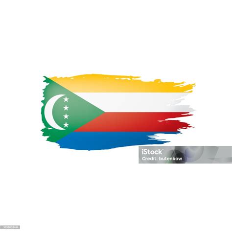 コモロの国旗は白の背景にベクトル図です アイデンティティーのベクターアート素材や画像を多数ご用意 アイデンティティー アフリカ